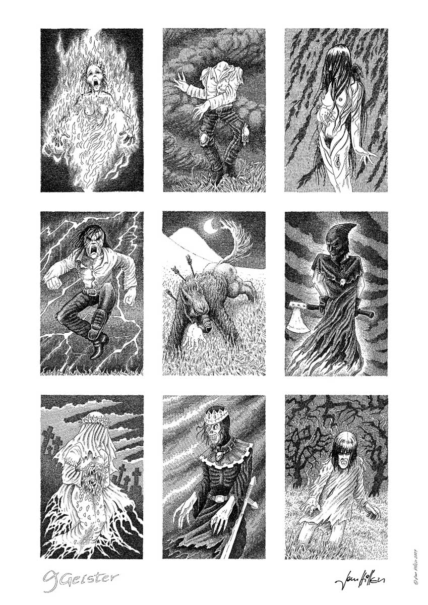 Lebenslange Leidenschaft für den Kreuzstrich – der Zeichner Jan Hillen ...