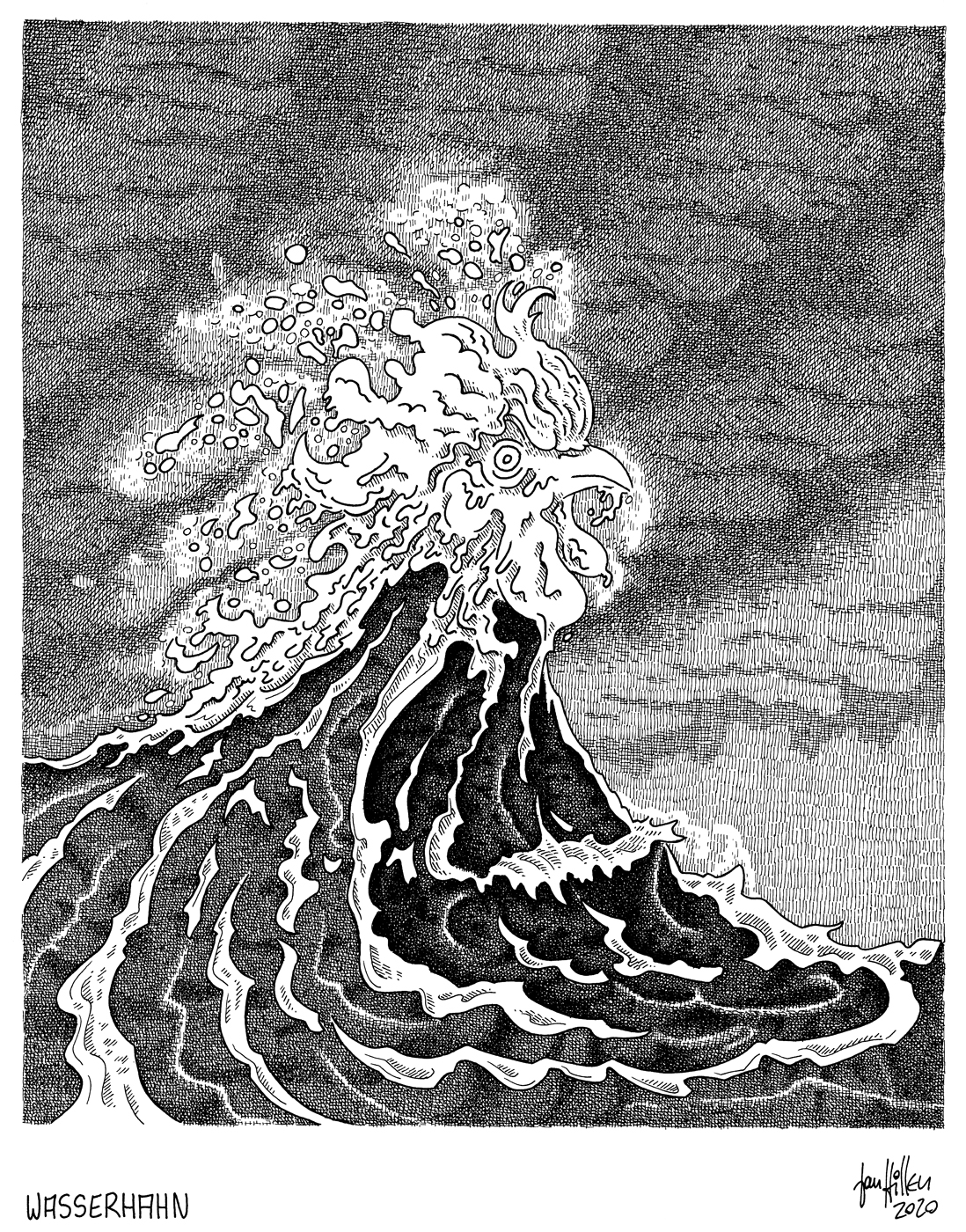 Lebenslange Leidenschaft für den Kreuzstrich – der Zeichner Jan Hillen ...